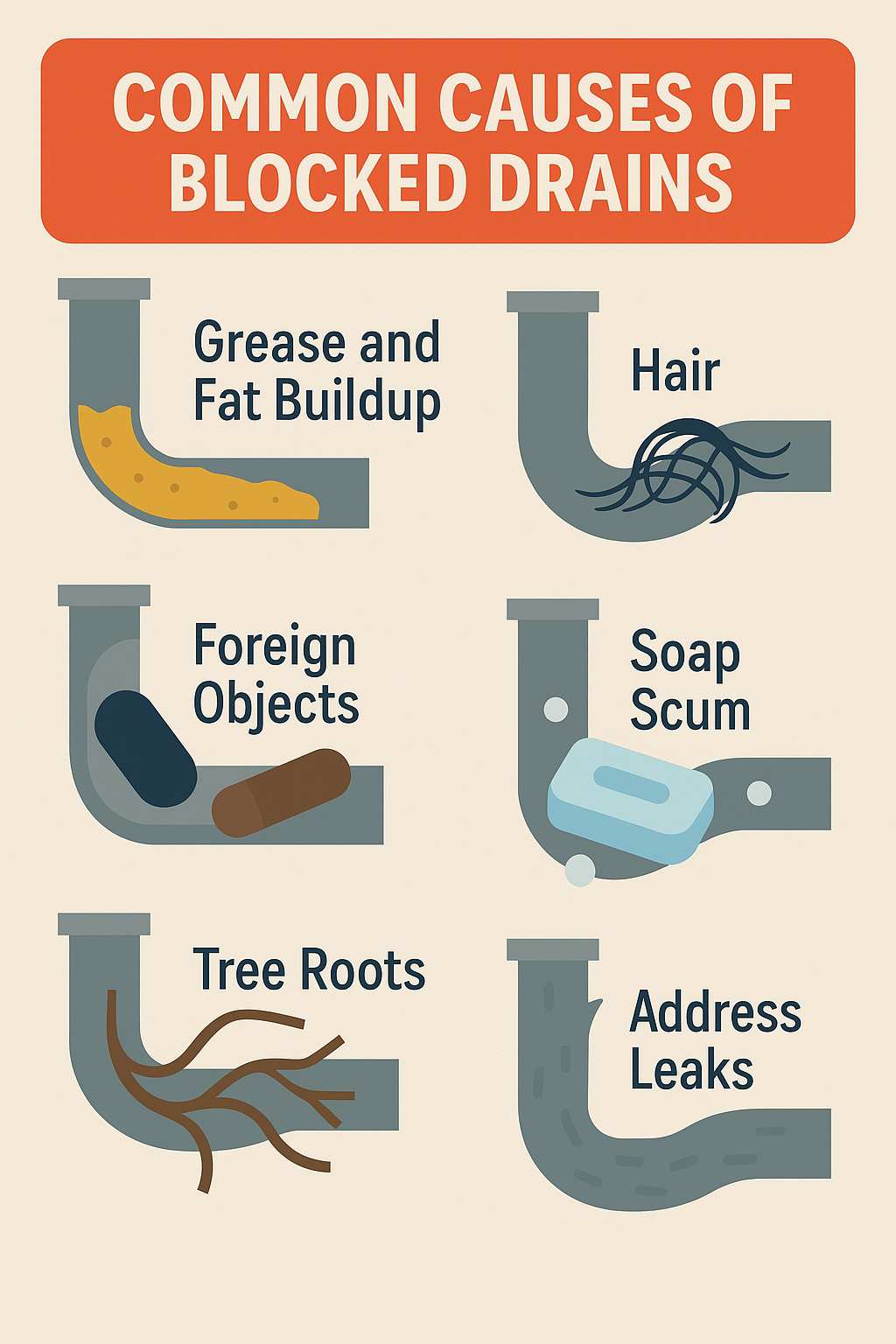 Common Causes of Blocked Drains and How to Prevent Them - BMD Plumbing