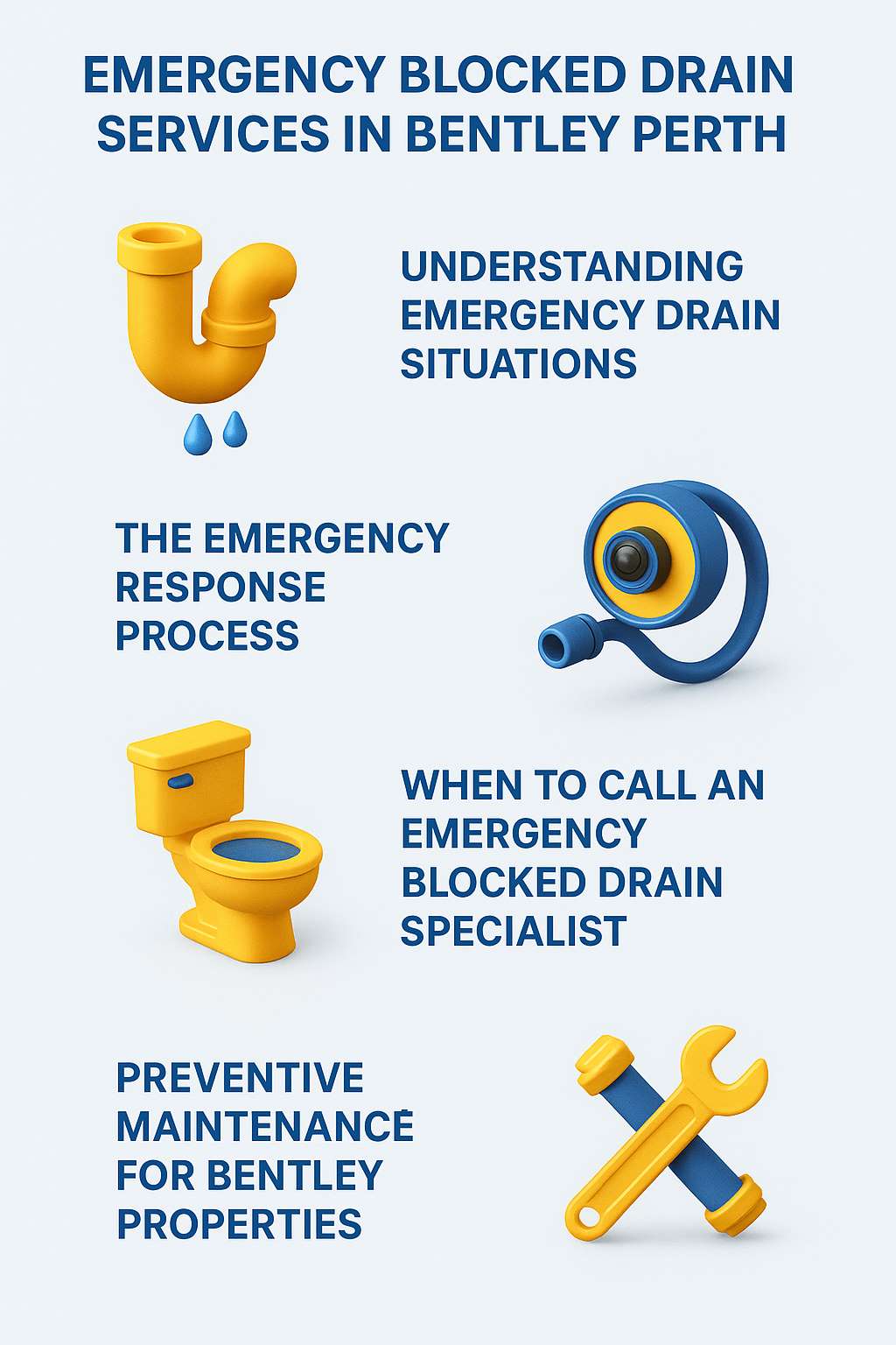 Emergency Blocked Drain Services in Bentley Perth: What to Expect & When to Call - BMD Plumbing